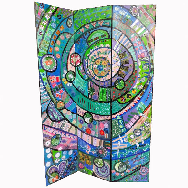 Inclusive Group Art for All Ages: About Pattern Play Collaborative Art