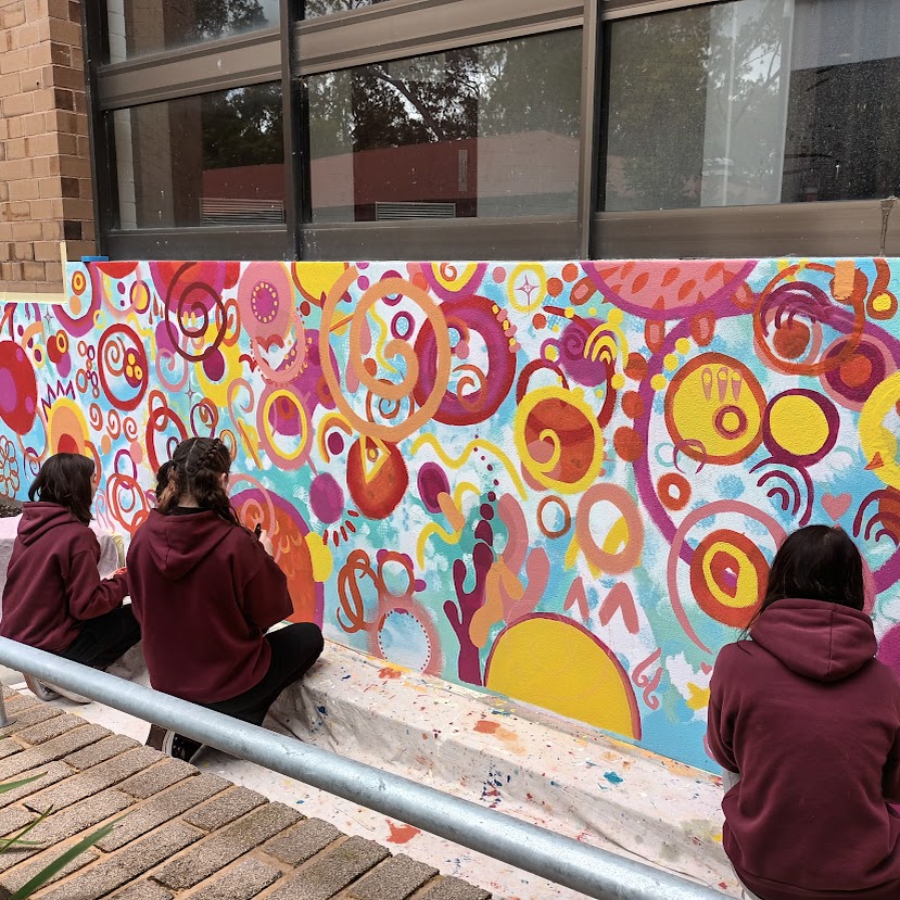 School Murals | Collaborative Student Art Projects by an Inclusive ...