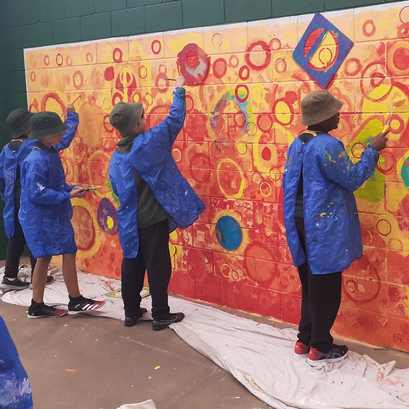 School Murals | Collaborative Student Art Projects by an Inclusive ...