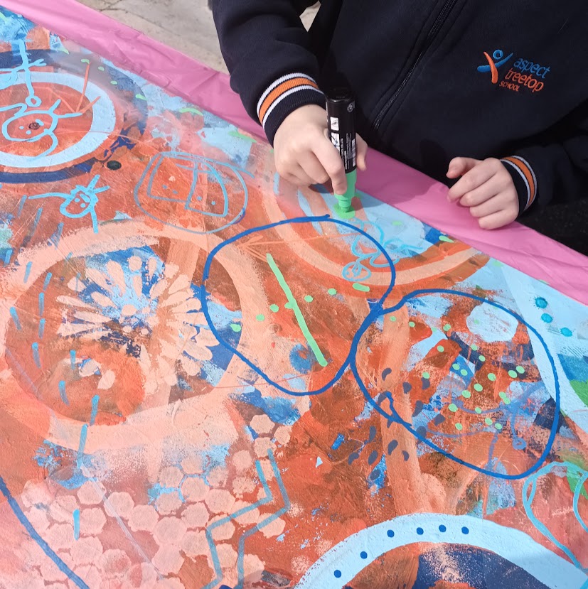 School Murals | Collaborative Student Art Projects by an Inclusive ...