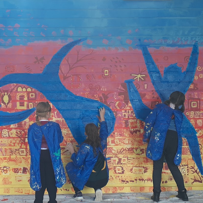 School Murals | Collaborative Student Art Projects by an Inclusive ...