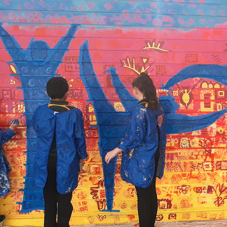School Murals | Collaborative Student Art Projects by an Inclusive ...